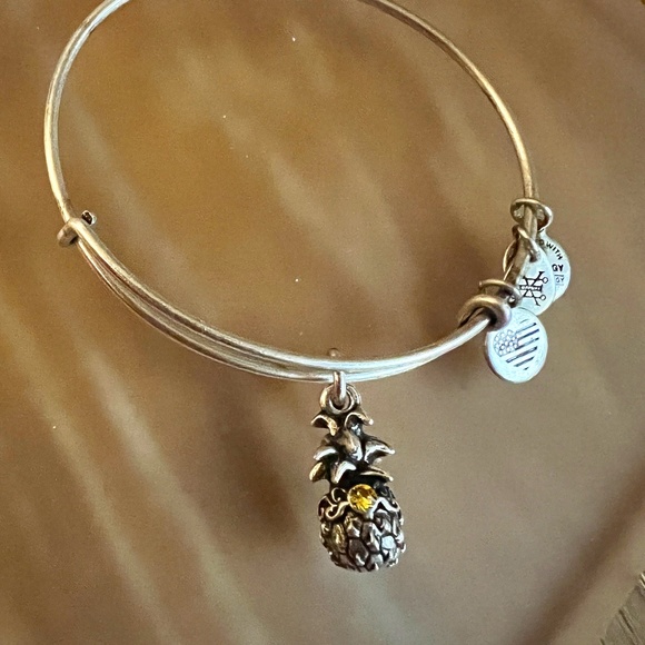 Alex and Ani | Jewelry | Alex And Ani Pineapple Bangle | Poshmark